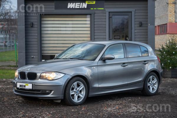 Grey BMW 116 2009 in Liepaja, with an engine capacity of 2.00 L and mileage of 290 thousand km for 3500 €, photo 1 on AUTOMOTO.COM.LV