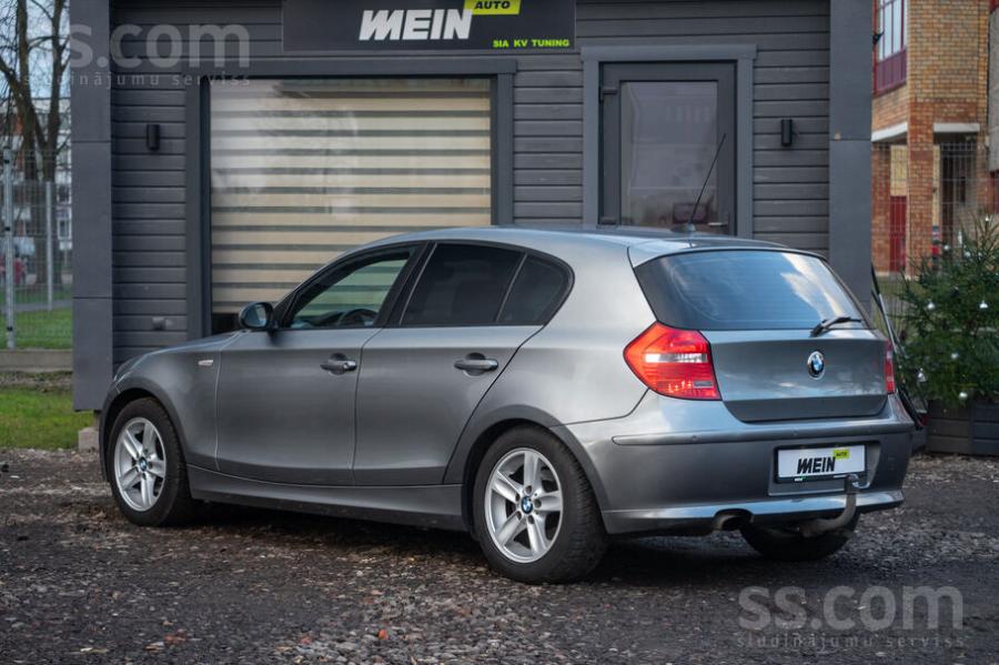 Grey BMW 116 2009 in Liepaja, with an engine capacity of 2.00 L and mileage of 290 thousand km for 3500 €, photo 2 on AUTOMOTO.COM.LV