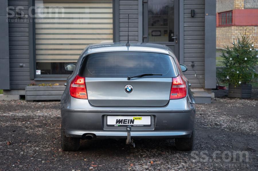 Grey BMW 116 2009 in Liepaja, with an engine capacity of 2.00 L and mileage of 290 thousand km for 3500 €, photo 3 on AUTOMOTO.COM.LV