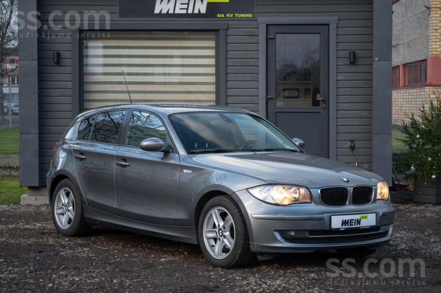 Grey BMW 116 2009 in Liepaja, with an engine capacity of 2.00 L and mileage of 290 thousand km for 3500 €, photo 5 on AUTOMOTO.COM.LV