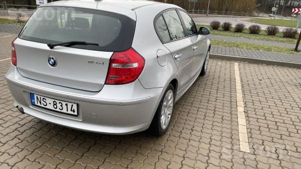 Grey BMW 116 2009 in Saldus, with an engine capacity of 2.00 L and mileage of 253 thousand km for 3750 €, photo 7 on AUTOMOTO.COM.LV