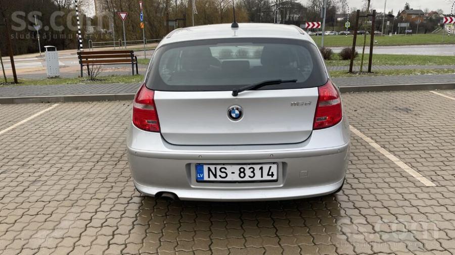 Pelēks BMW 116 2009 Saldus, ar dzinēja tilpumu 2.00 L un nobraukumu 253 tūkst. km par 3750 €, foto 8 vietnē AUTOMOTO.COM.LV