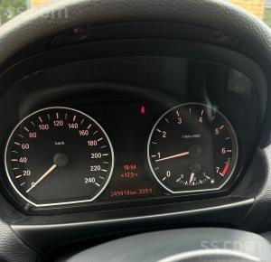 Grey BMW 116 2009 in Riga, with an engine capacity of 1.60 L and mileage of 249 thousand km for 2350 €, photo 14 on AUTOMOTO.COM.LV