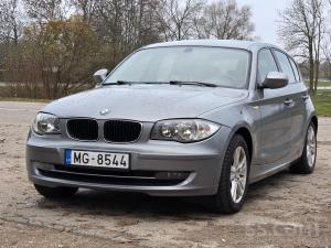 Pelēks BMW 116 2009 Liepāja, ar dzinēja tilpumu 2.00 L un nobraukumu 230 tūkst. km par 2600 €, foto  vietnē AUTOMOTO.COM.LV