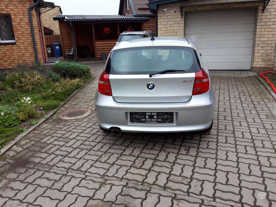 Grey BMW 116 2009 in Siauliai, with an engine capacity of 2.00 L and mileage of 183 thousand km for 3700 €, photo 7 on AUTOMOTO.COM.LV