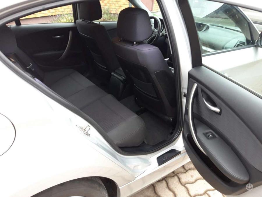 Grey BMW 116 2009 in Siauliai, with an engine capacity of 2.00 L and mileage of 183 thousand km for 3700 €, photo 10 on AUTOMOTO.COM.LV