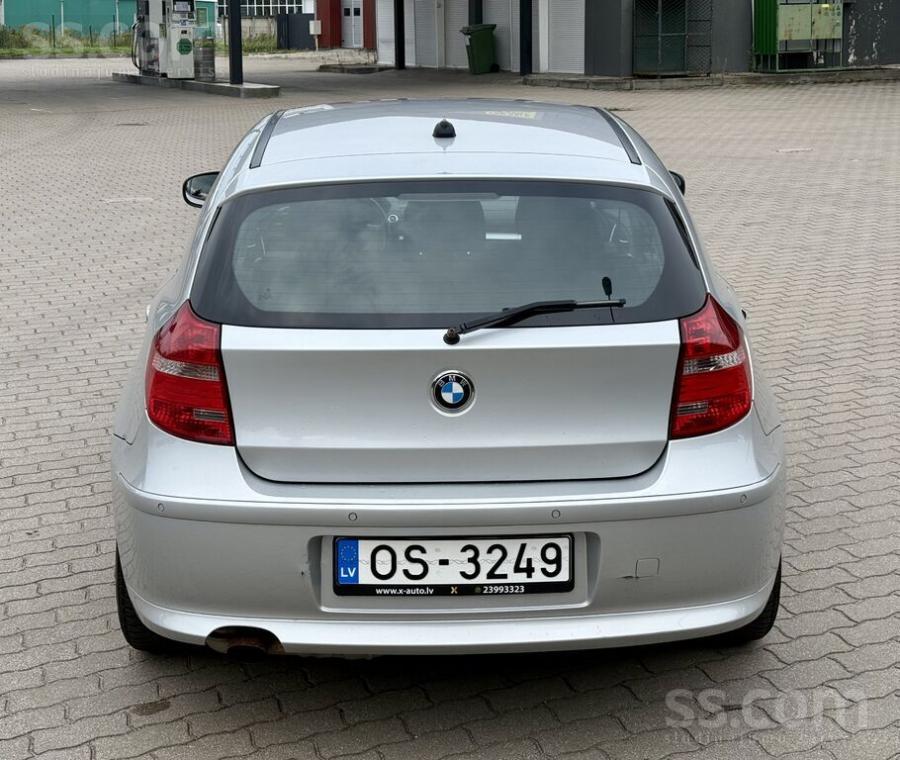 Pelēks BMW 116 2009 Rīga, ar dzinēja tilpumu 1.60 L un nobraukumu 139 tūkst. km par 2990 €, foto 7 vietnē AUTOMOTO.COM.LV