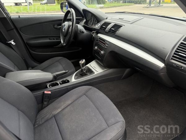 Grey BMW 116 2009 in Riga, with an engine capacity of 2.00 L and mileage of 139 thousand km for 2990 €, photo 10 on AUTOMOTO.COM.LV