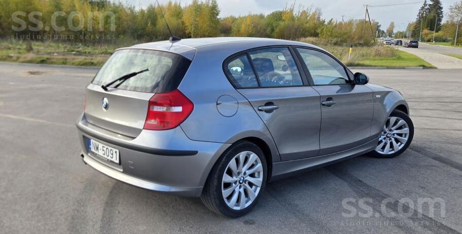Pelēks BMW 116 2009 Dobele, ar dzinēja tilpumu 1.60 L un nobraukumu 211 tūkst. km par 1900 €, foto 6 vietnē AUTOMOTO.COM.LV