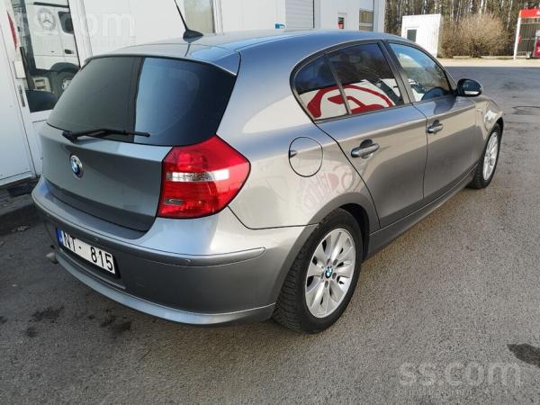 Grey BMW 116 2010 in Riga, with an engine capacity of 2.00 L and mileage of 0 thousand km for 3890 €, photo 5 on AUTOMOTO.COM.LV
