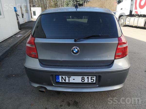Grey BMW 116 2010 in Riga, with an engine capacity of 2.00 L and mileage of 0 thousand km for 3890 €, photo 6 on AUTOMOTO.COM.LV