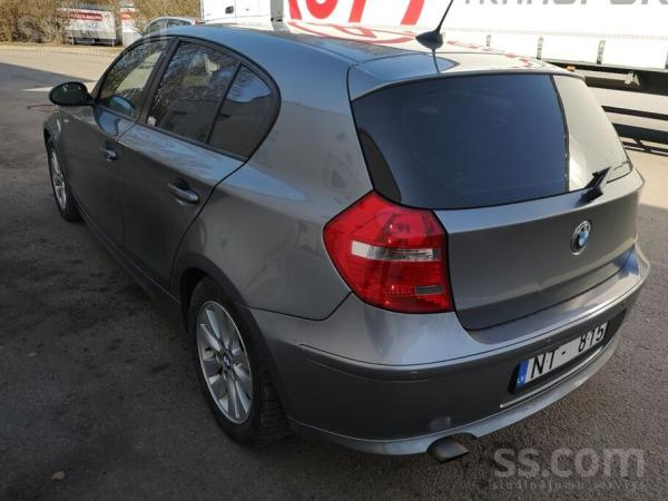 Grey BMW 116 2010 in Riga, with an engine capacity of 2.00 L and mileage of 0 thousand km for 3890 €, photo 7 on AUTOMOTO.COM.LV