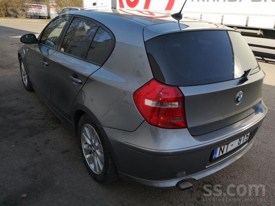 Pelēks BMW 116 2010 Rīga, ar dzinēja tilpumu 2.00 L un nobraukumu 0 tūkst. km par 3890 €, foto 8 vietnē AUTOMOTO.COM.LV