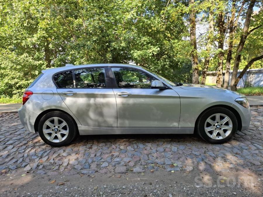 Grey BMW 116 2011 in Saldus, with an engine capacity of 1.60 L and mileage of 170 thousand km for 5499 €, photo 7 on AUTOMOTO.COM.LV