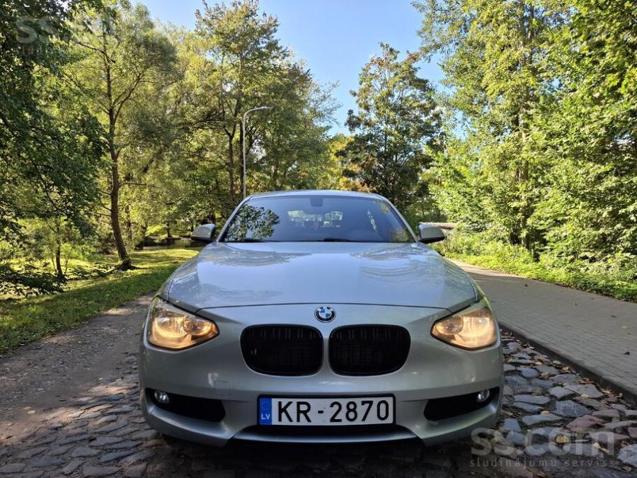 Grey BMW 116 2011 in Saldus, with an engine capacity of 1.60 L and mileage of 170 thousand km for 5499 €, photo 9 on AUTOMOTO.COM.LV