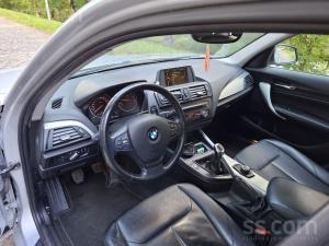 Grey BMW 116 2011 in Saldus, with an engine capacity of 1.60 L and mileage of 170 thousand km for 5499 €, photo 11 on AUTOMOTO.COM.LV