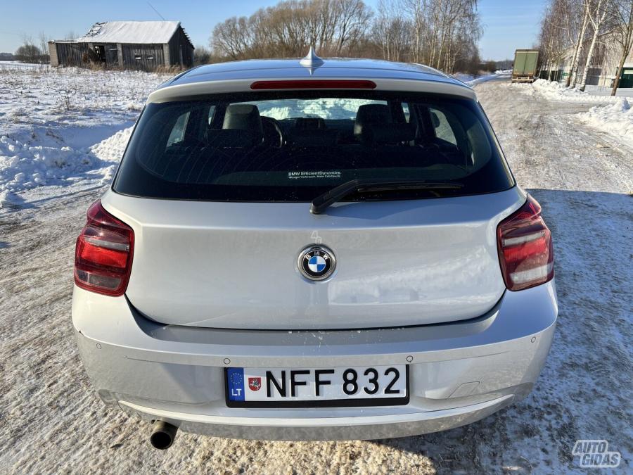Grey BMW 116 2012 in Elektrenai, with an engine capacity of 2.00 L and mileage of 333 thousand km for 4900 €, photo 8 on AUTOMOTO.COM.LV