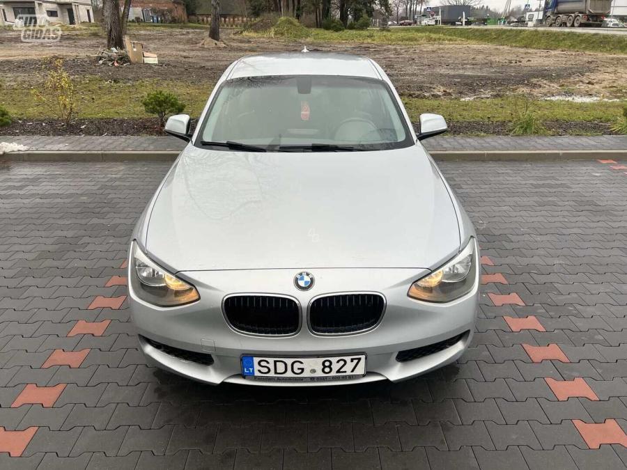 Pelēks BMW 116 2012 Kauņa, ar dzinēja tilpumu 1.60 L un nobraukumu 350 tūkst. km par 4555 €, foto 9 vietnē AUTOMOTO.COM.LV