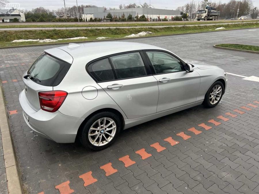 Pelēks BMW 116 2012 Kauņa, ar dzinēja tilpumu 1.60 L un nobraukumu 350 tūkst. km par 4555 €, foto 11 vietnē AUTOMOTO.COM.LV