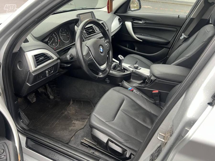 Pelēks BMW 116 2012 Kauņa, ar dzinēja tilpumu 1.60 L un nobraukumu 350 tūkst. km par 4555 €, foto 16 vietnē AUTOMOTO.COM.LV