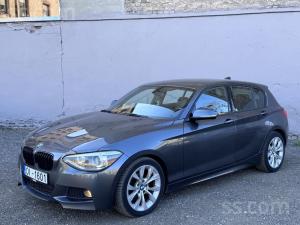 Grey BMW 116 2012 in Riga, with an engine capacity of 1.60 L and mileage of 261 thousand km for 6900 €, photo 3 on AUTOMOTO.COM.LV