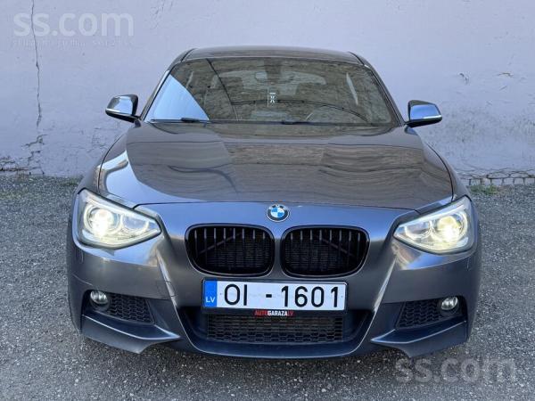 Grey BMW 116 2012 in Riga, with an engine capacity of 1.60 L and mileage of 261 thousand km for 6900 €, photo 3 on AUTOMOTO.COM.LV