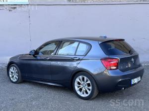 Grey BMW 116 2012 in Riga, with an engine capacity of 1.60 L and mileage of 261 thousand km for 6900 €, photo 6 on AUTOMOTO.COM.LV