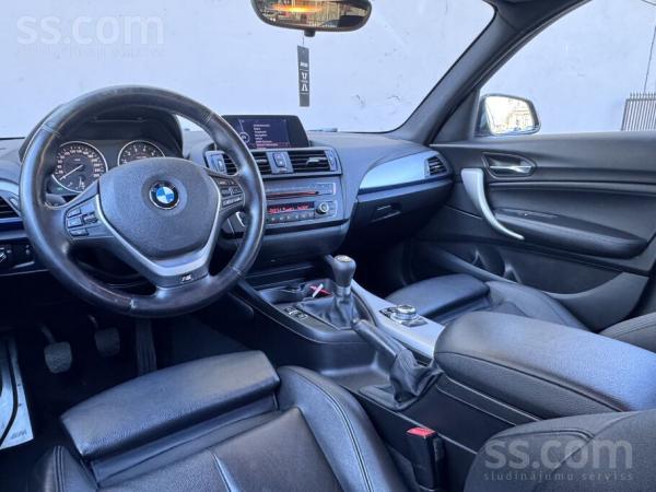 Grey BMW 116 2012 in Riga, with an engine capacity of 1.60 L and mileage of 261 thousand km for 6900 €, photo 9 on AUTOMOTO.COM.LV