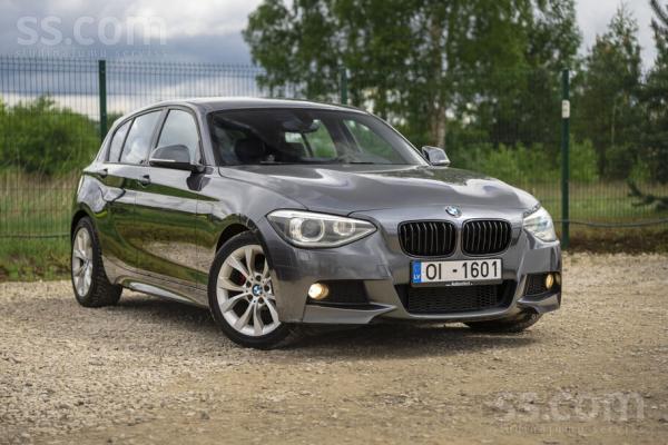 Pelēks BMW 116 2012 Rīga, ar dzinēja tilpumu 1.60 L un nobraukumu 261 tūkst. km par 7990 €, foto 3 vietnē AUTOMOTO.COM.LV