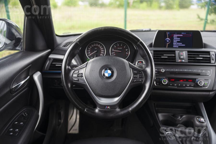 Pelēks BMW 116 2012 Rīga, ar dzinēja tilpumu 1.60 L un nobraukumu 261 tūkst. km par 7990 €, foto 16 vietnē AUTOMOTO.COM.LV