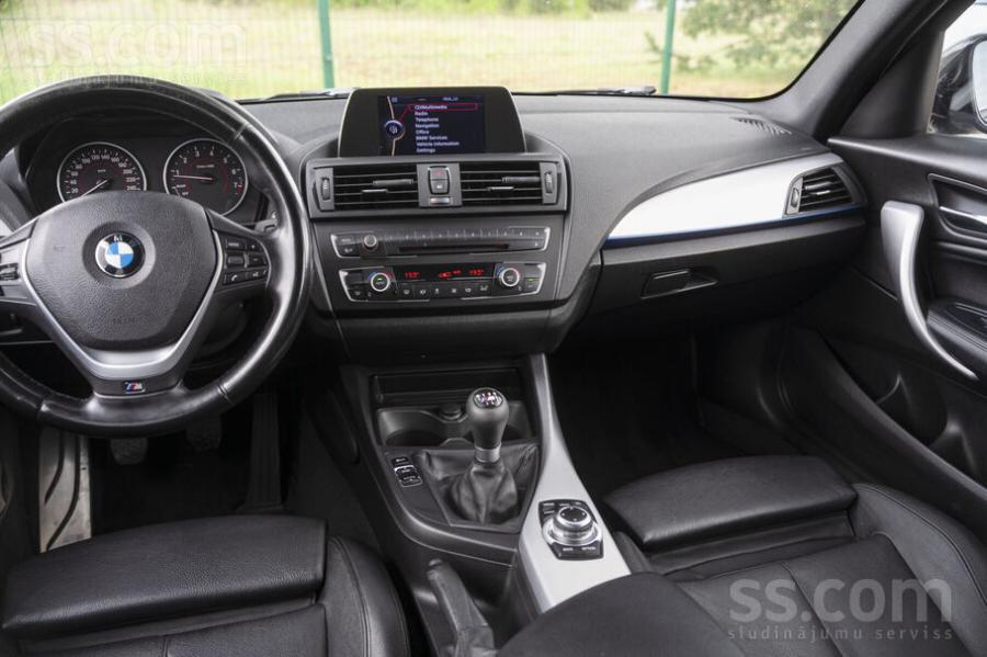 Pelēks BMW 116 2012 Rīga, ar dzinēja tilpumu 1.60 L un nobraukumu 261 tūkst. km par 7990 €, foto 19 vietnē AUTOMOTO.COM.LV