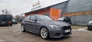 Grey BMW 116 2012 in Valmiera, with an engine capacity of 1.60 L and mileage of 261 thousand km for 7000 €, photo  on AUTOMOTO.COM.LV