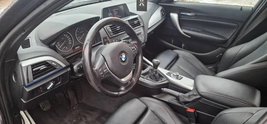 Pelēks BMW 116 2012 Valmiera, ar dzinēja tilpumu 1.60 L un nobraukumu 261 tūkst. km par 7000 €, foto 9 vietnē AUTOMOTO.COM.LV