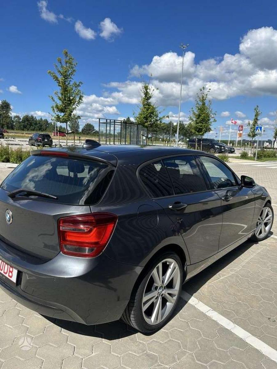 Grey BMW 116 2012 in Vilnius, with an engine capacity of 0.00 L and mileage of 285 thousand km for 5200 €, photo 6 on AUTOMOTO.COM.LV