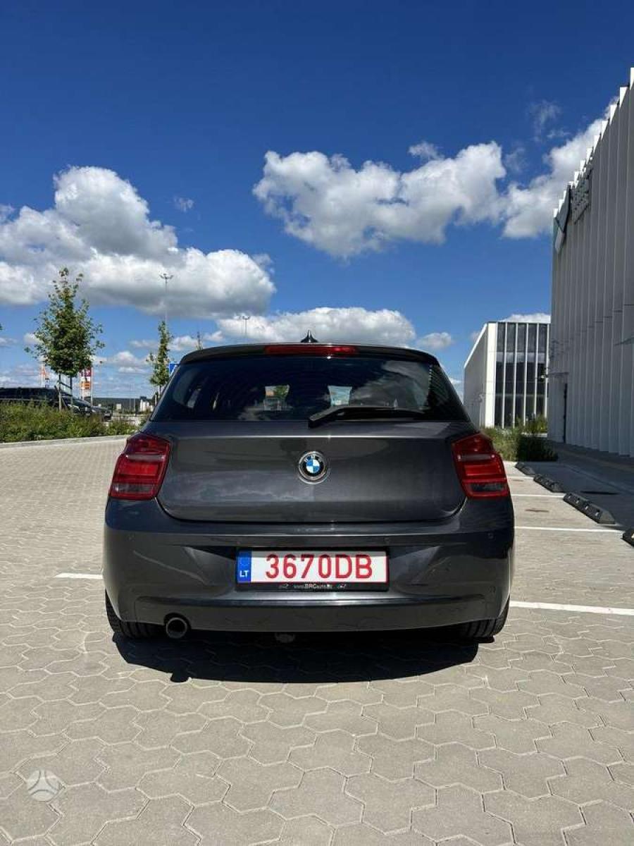Grey BMW 116 2012 in Vilnius, with an engine capacity of 0.00 L and mileage of 285 thousand km for 5200 €, photo 8 on AUTOMOTO.COM.LV
