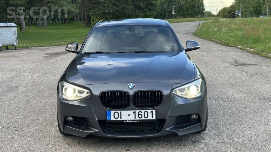 Pelēks BMW 116 2012 Valmiera, ar dzinēja tilpumu 1.60 L un nobraukumu 260 tūkst. km par 5500 €, foto 1 vietnē AUTOMOTO.COM.LV