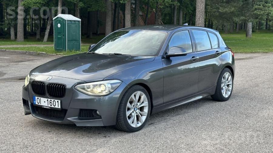 Pelēks BMW 116 2012 Valmiera, ar dzinēja tilpumu 1.60 L un nobraukumu 260 tūkst. km par 5500 €, foto 3 vietnē AUTOMOTO.COM.LV