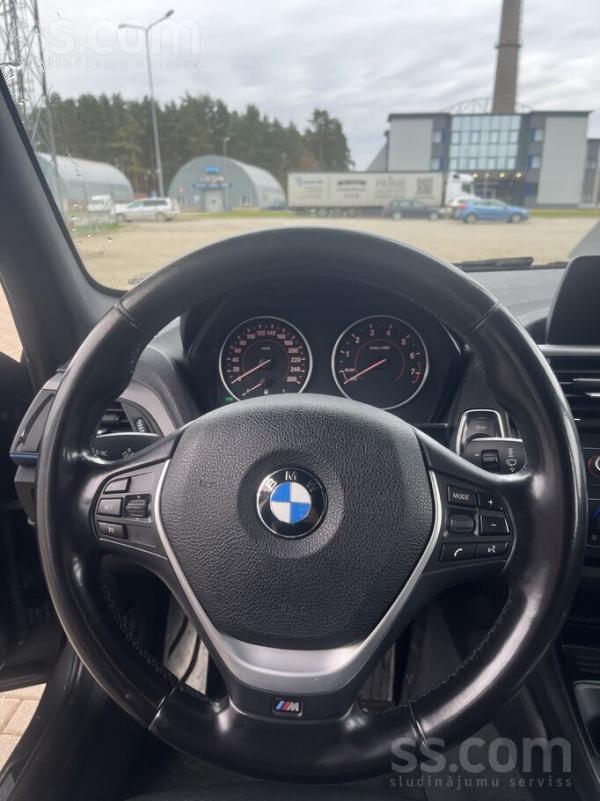 Grey BMW 116 2012 in Valmiera, with an engine capacity of 1.60 L and mileage of 260 thousand km for 5500 €, photo 8 on AUTOMOTO.COM.LV