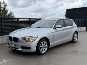 Grey BMW 116 2012 in Vilnius, with an engine capacity of 1.60 L and mileage of 184 thousand km for 5550 €, photo  on AUTOMOTO.COM.LV