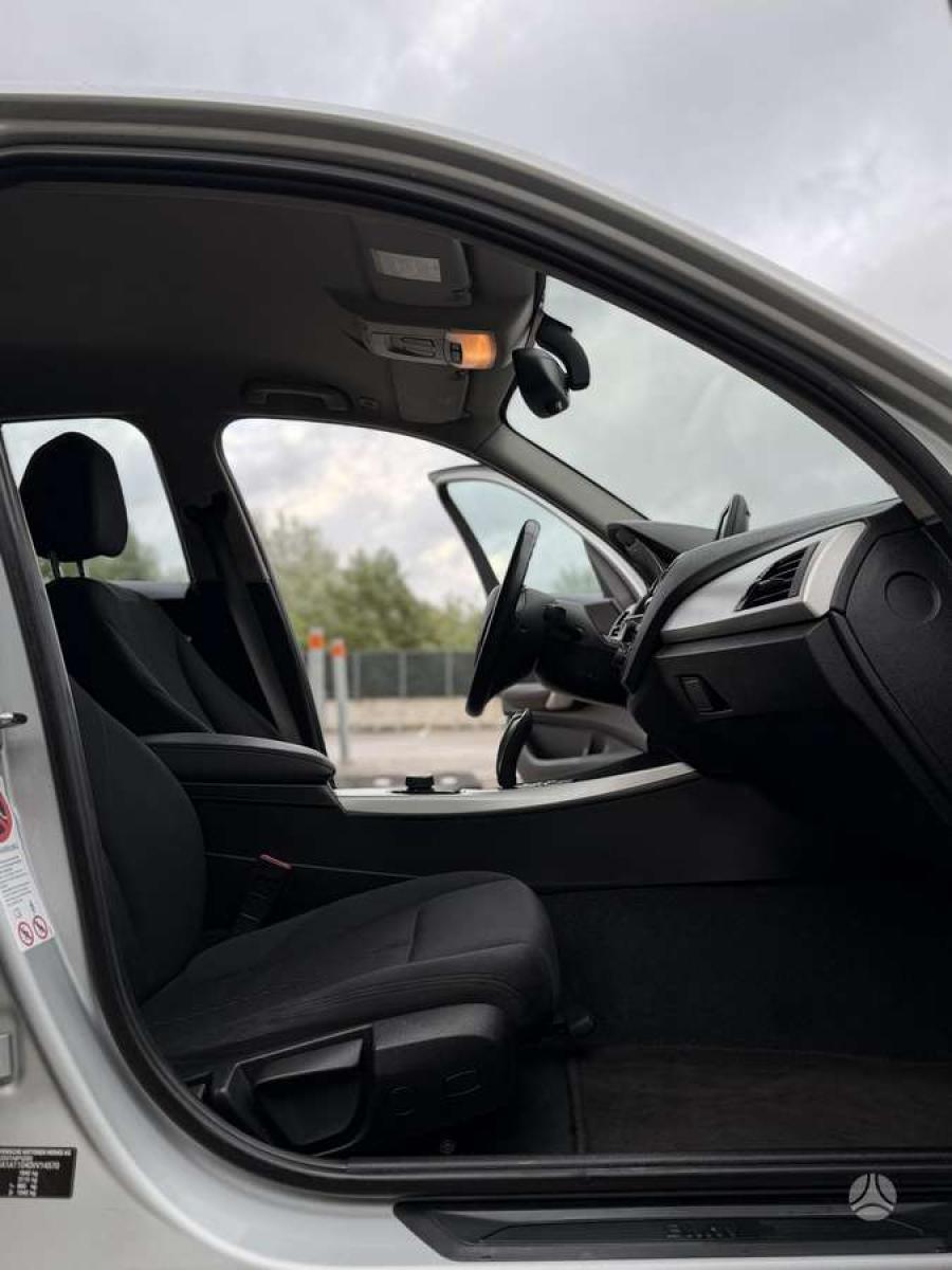 Grey BMW 116 2012 in Vilnius, with an engine capacity of 1.60 L and mileage of 184 thousand km for 5550 €, photo 13 on AUTOMOTO.COM.LV