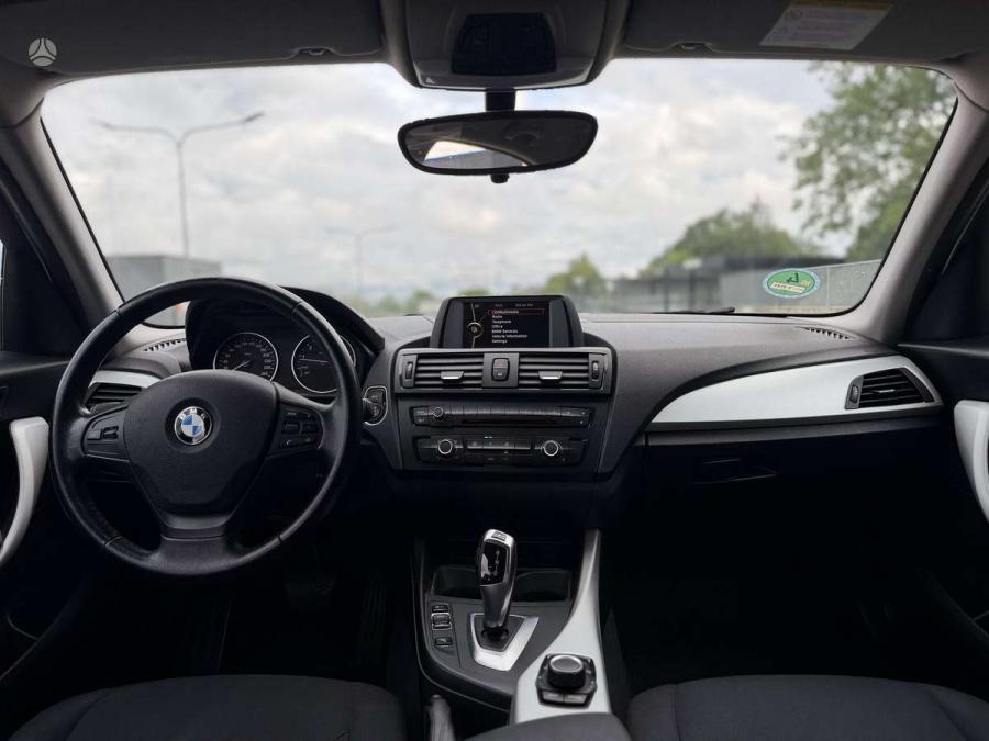Grey BMW 116 2012 in Vilnius, with an engine capacity of 1.60 L and mileage of 184 thousand km for 5550 €, photo 14 on AUTOMOTO.COM.LV