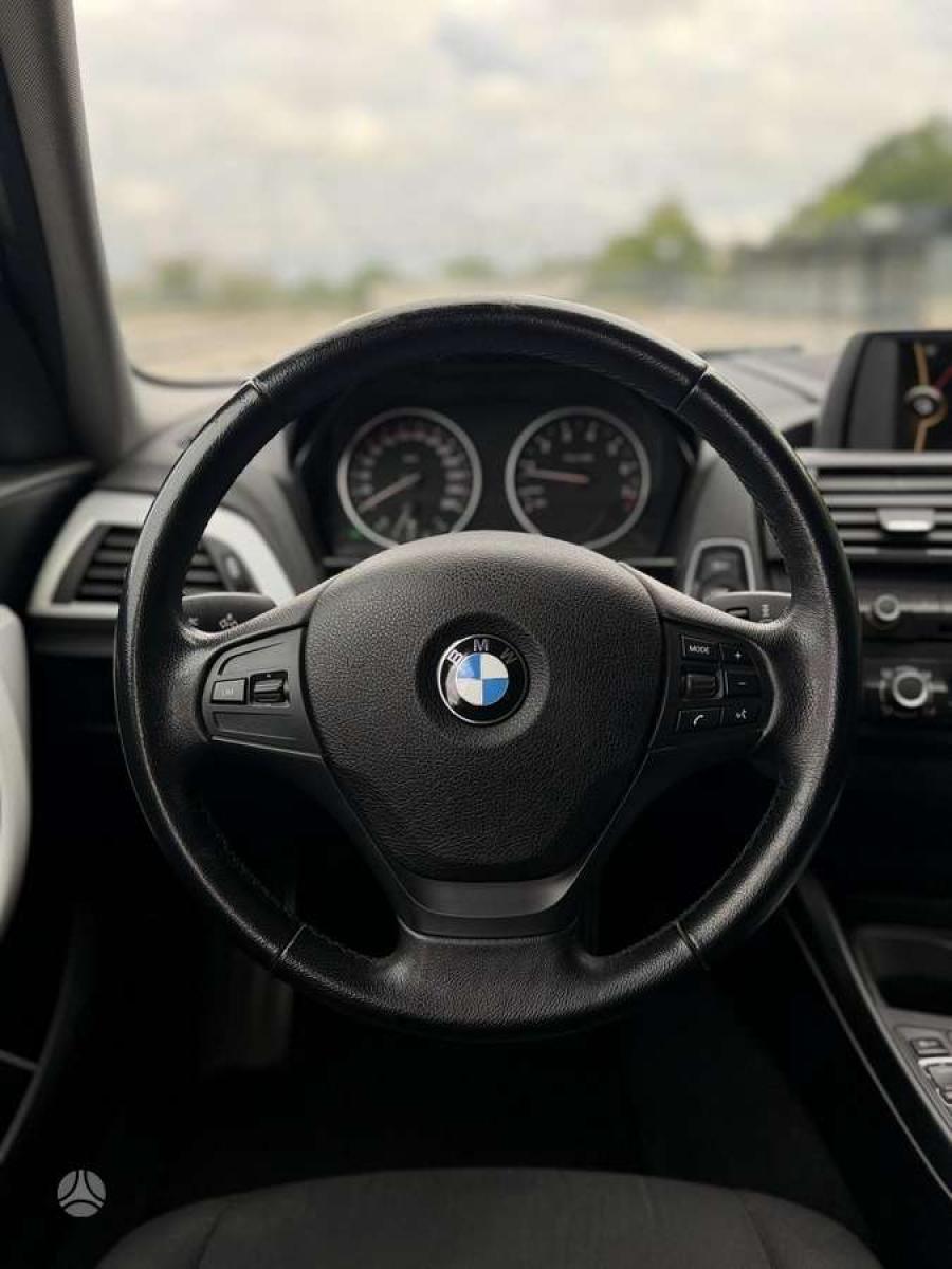 Grey BMW 116 2012 in Vilnius, with an engine capacity of 1.60 L and mileage of 184 thousand km for 5550 €, photo 17 on AUTOMOTO.COM.LV