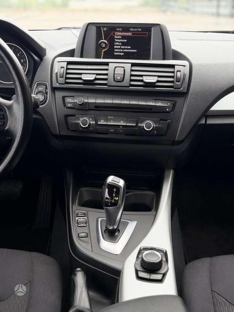 Grey BMW 116 2012 in Vilnius, with an engine capacity of 1.60 L and mileage of 184 thousand km for 5550 €, photo 18 on AUTOMOTO.COM.LV