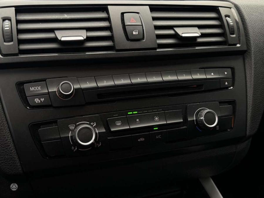 Grey BMW 116 2012 in Vilnius, with an engine capacity of 1.60 L and mileage of 184 thousand km for 5550 €, photo 21 on AUTOMOTO.COM.LV