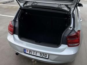 Grey BMW 116 2012 in Vilnius, with an engine capacity of 1.60 L and mileage of 184 thousand km for 5550 €, photo 28 on AUTOMOTO.COM.LV