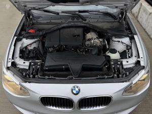 Grey BMW 116 2012 in Vilnius, with an engine capacity of 1.60 L and mileage of 184 thousand km for 5550 €, photo 31 on AUTOMOTO.COM.LV