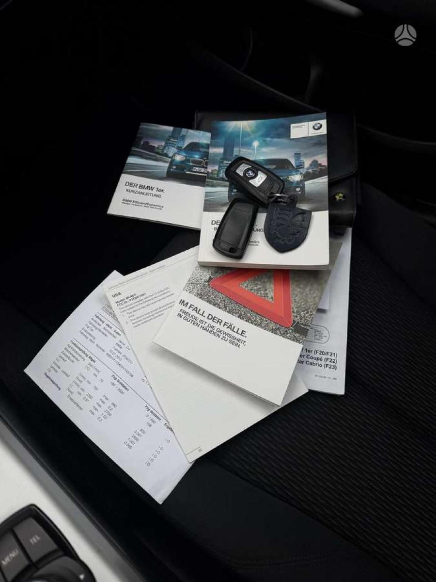 Grey BMW 116 2012 in Vilnius, with an engine capacity of 1.60 L and mileage of 184 thousand km for 5550 €, photo 33 on AUTOMOTO.COM.LV