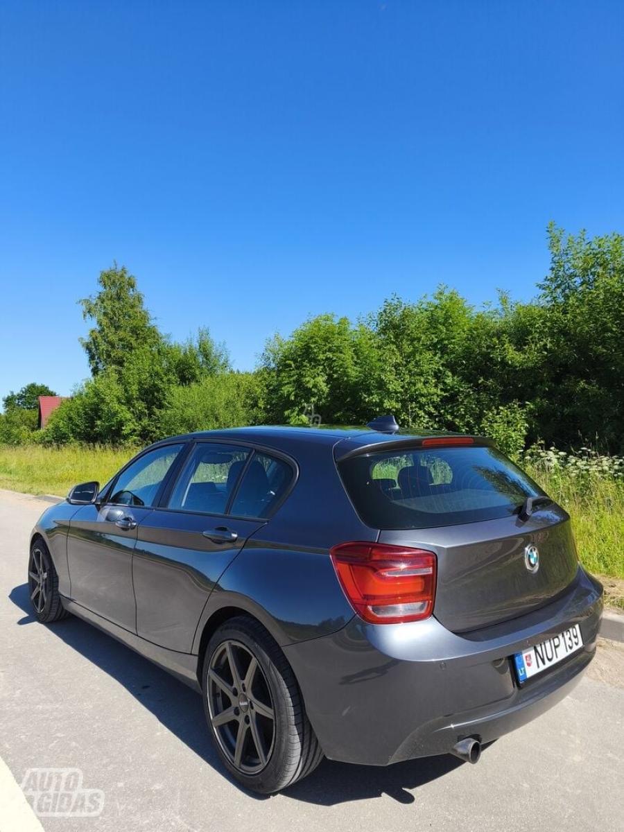 Grey BMW 116 2012 in Joniskis, with an engine capacity of 1.60 L and mileage of 218 thousand km for 5300 €, photo 5 on AUTOMOTO.COM.LV