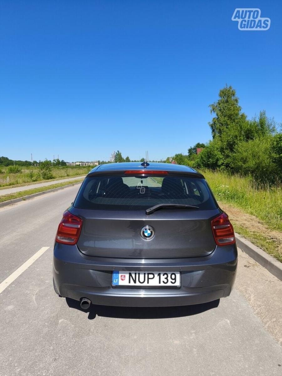 Grey BMW 116 2012 in Joniskis, with an engine capacity of 1.60 L and mileage of 218 thousand km for 5300 €, photo 7 on AUTOMOTO.COM.LV