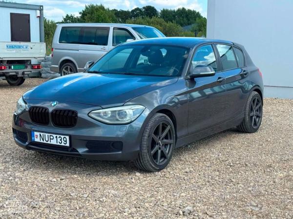 Pelēks BMW 116 2012 Šauļi, ar dzinēja tilpumu 1.60 L un nobraukumu 218 tūkst. km par 5500 €, foto 1 vietnē AUTOMOTO.COM.LV